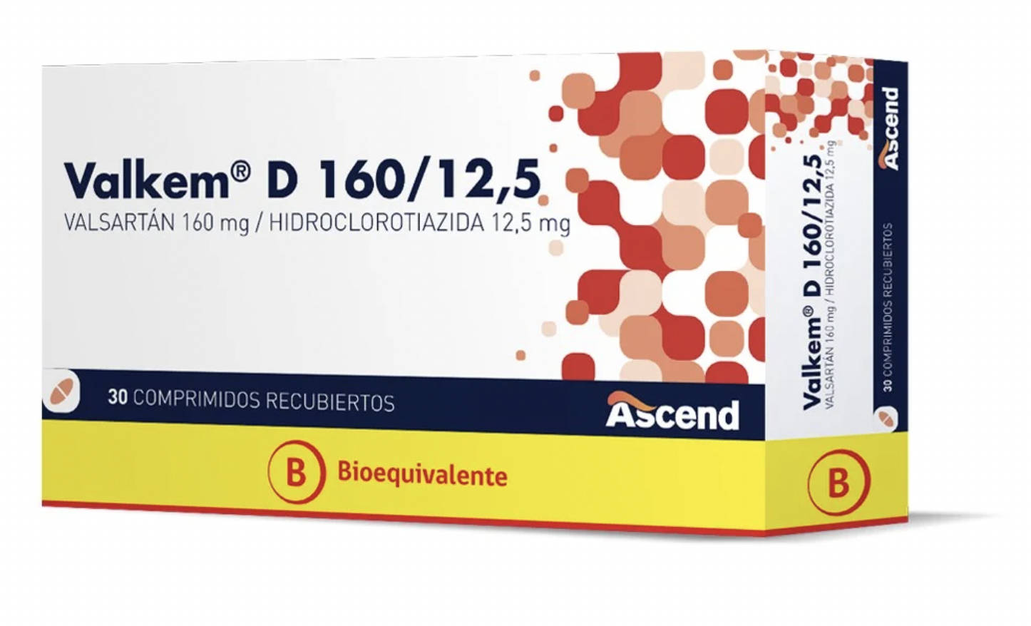 Valkem D 160/12,5 160 mg ; 12,5 mg • $13.192