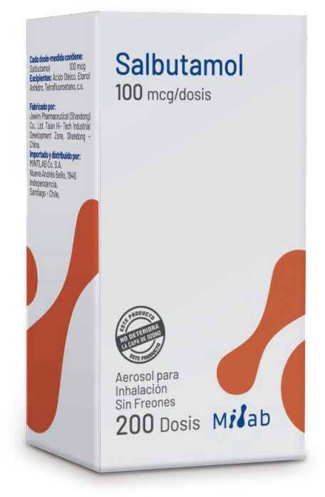 Salbutamol 100 mcg