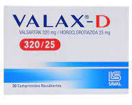 Valax-D 320/25 320 mg ; 25 mg • $14.814