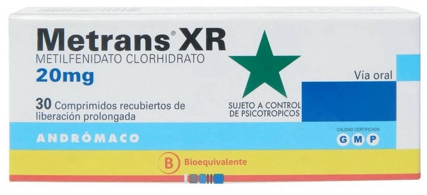 Metrans XR 20 mg