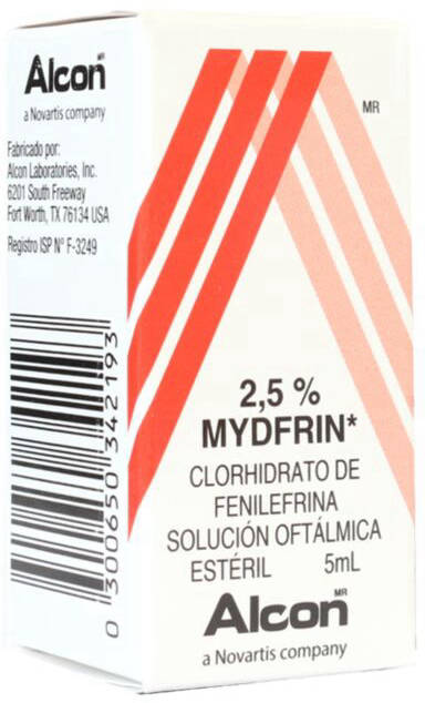 Mydfrin 2,5 %