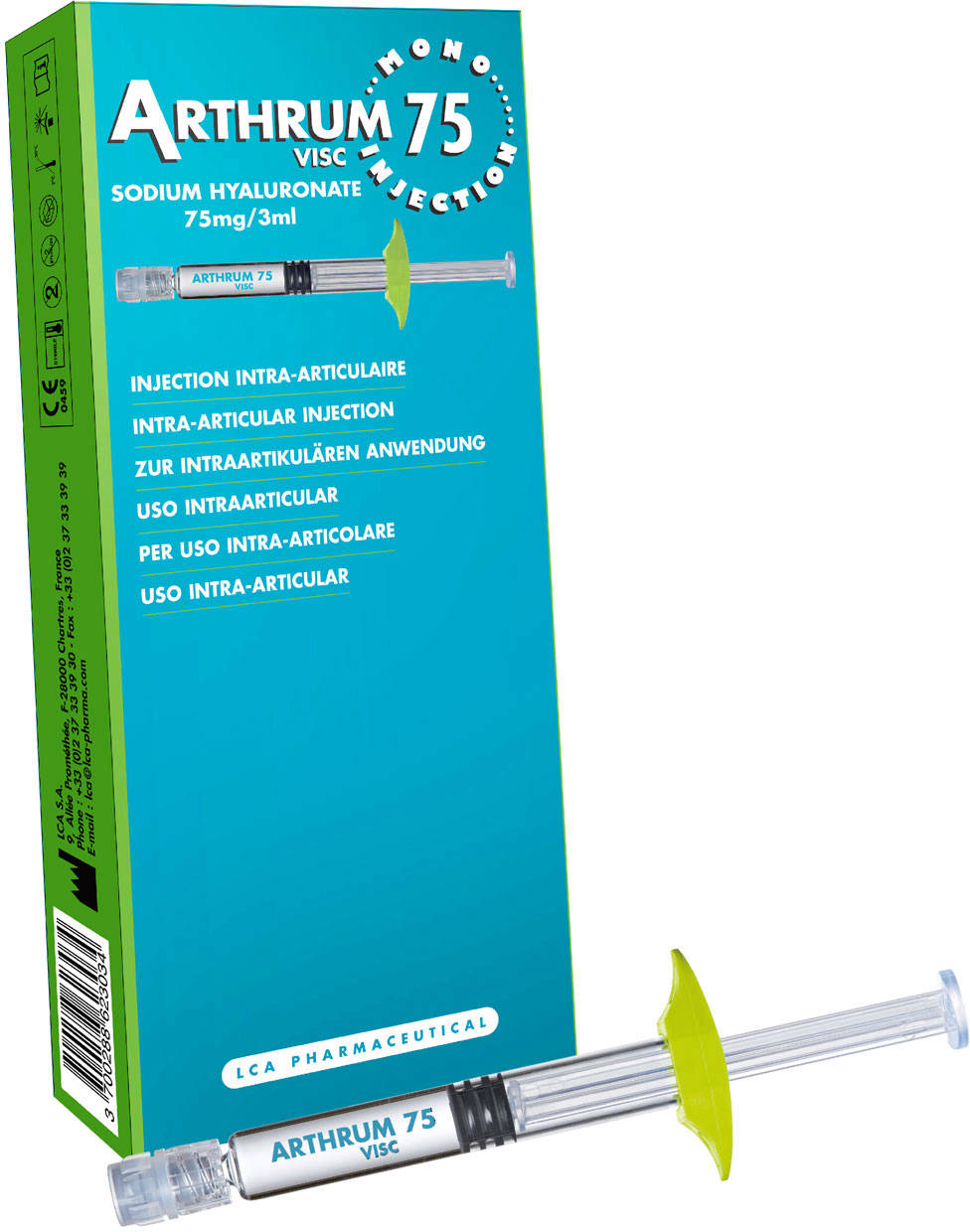 Arthrum Visc 75 7,5 mg / 3 ml