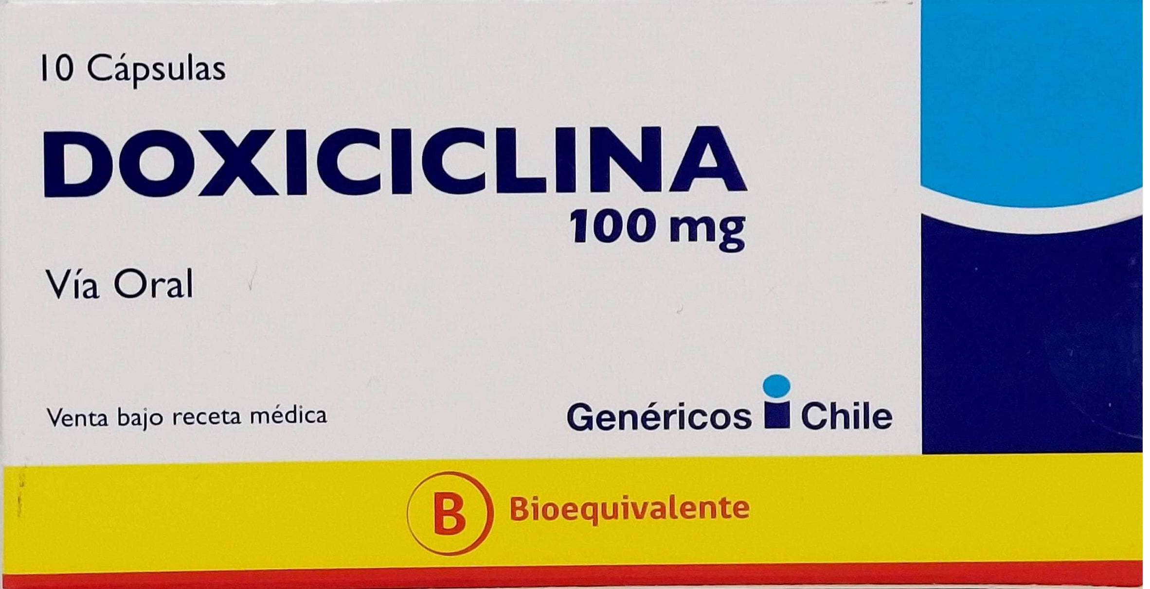 Doxiciclina 100 mg • $2.637