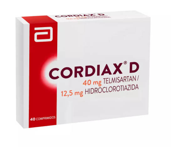Cordiax D 40 mg ; 12,5 mg